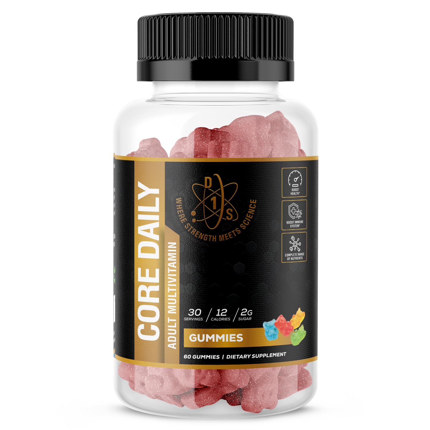 CORE DAILY - Adult Multivitamin Gummies – Dynamic 1 Supplements