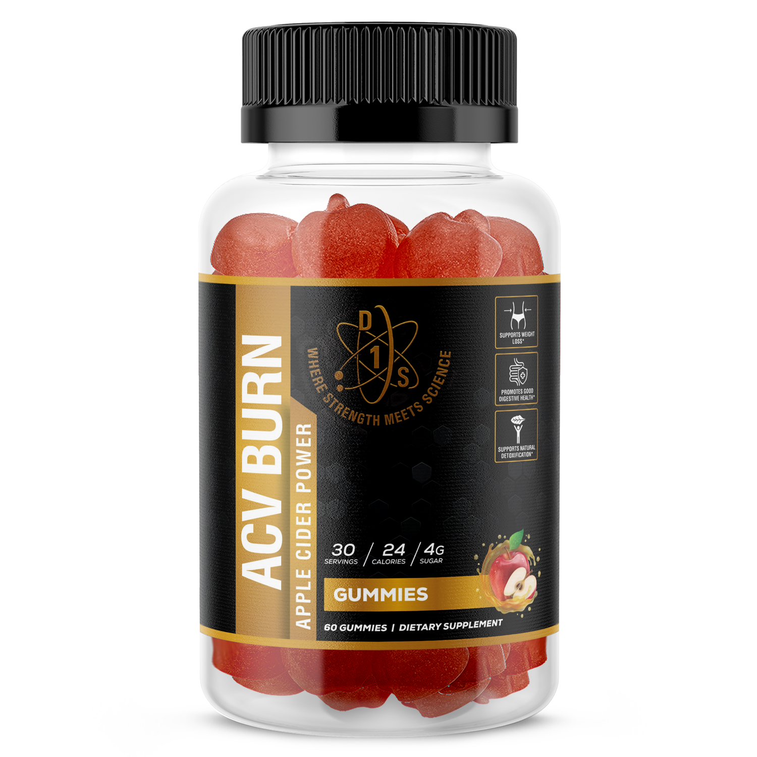 ACV BURN - Apple Cider Power Gummies – Dynamic 1 Supplements